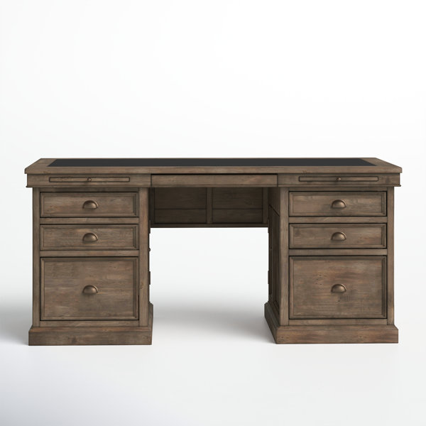 Larissa Solid Wood Desk Birch Lane